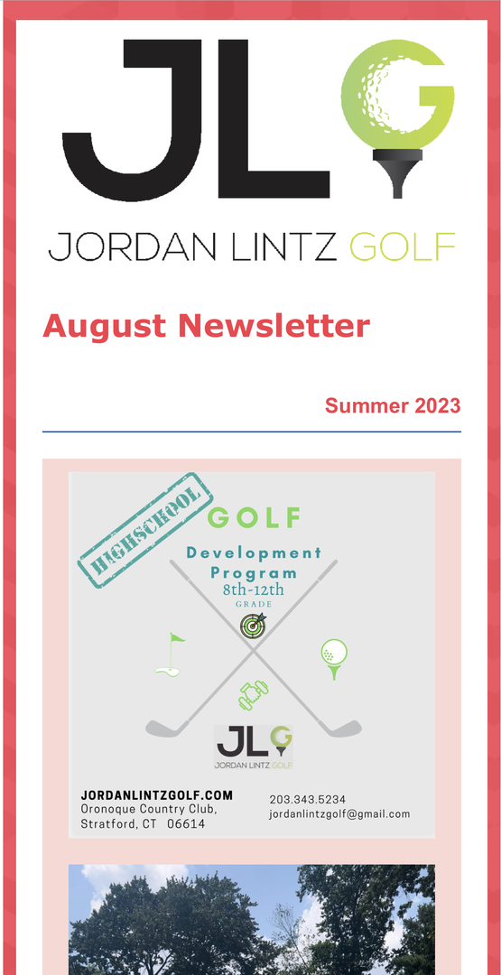Jordan Lintz Golf